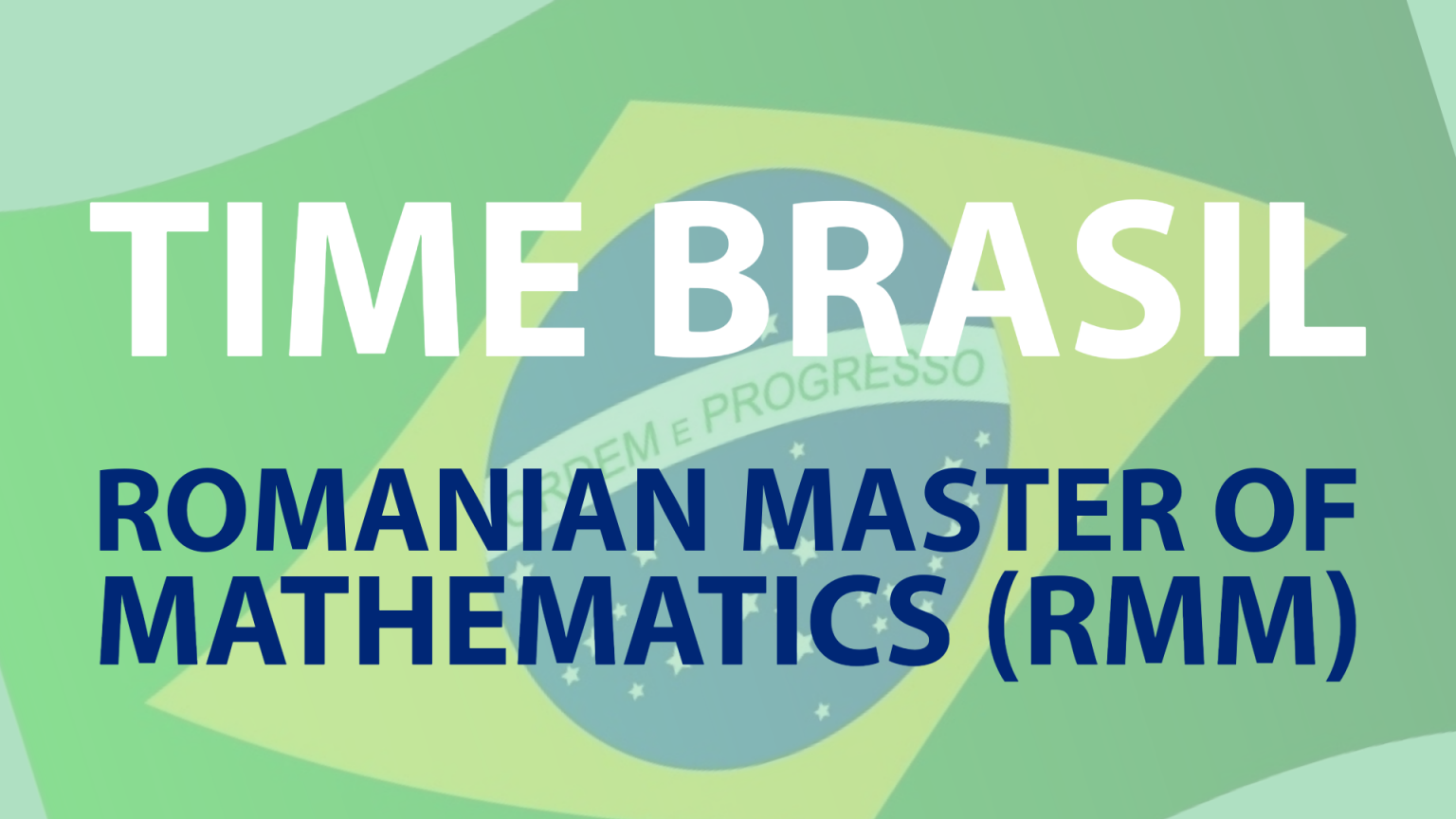 OBM - Olimpíada Brasileira de Matemática